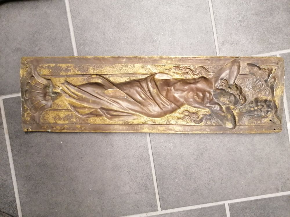 Messing schlid figurauf schild | Kaufen auf Ricardo