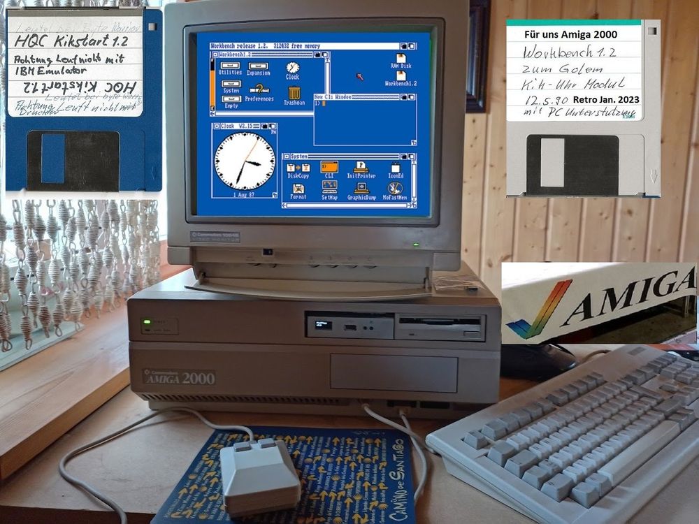 Amiga 2000 mit Monitor, Maus und 2 Laufwerken (Gebraucht) in Au ZH für ...