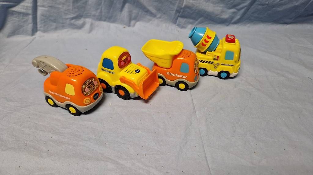 VTech Tut Tut Baby Flitzer Baustellenfahrzeuge, 4 Stk (Gebraucht) in ...