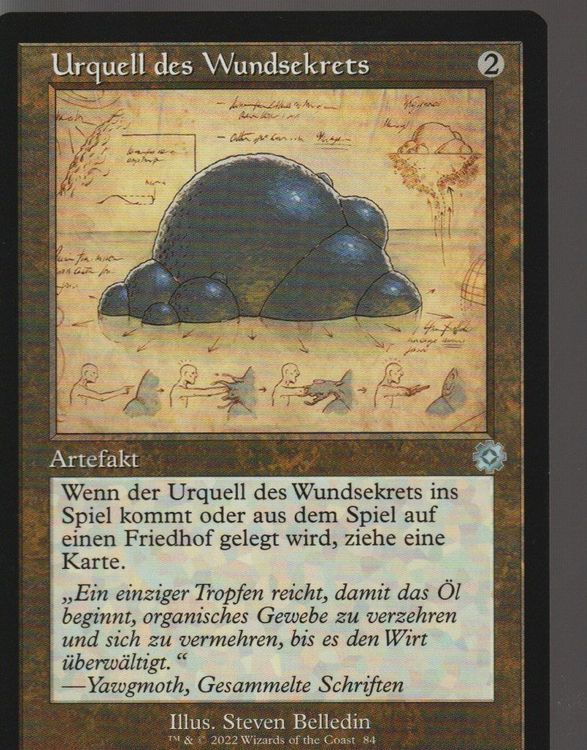 Magic The Gathering MTG Retro Frame Artifact 84 Urquell des (Neu ...
