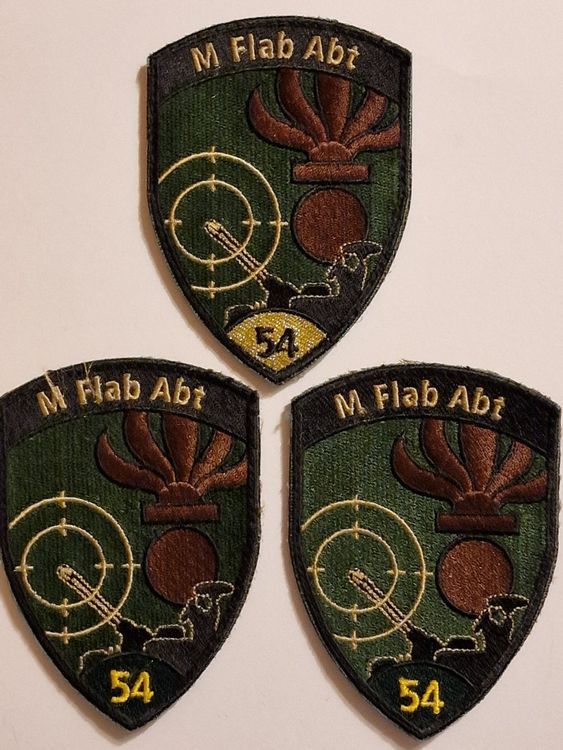 Trio Abzeichen luftwaffe M Flab Abt 54 Klett | Kaufen auf Ricardo