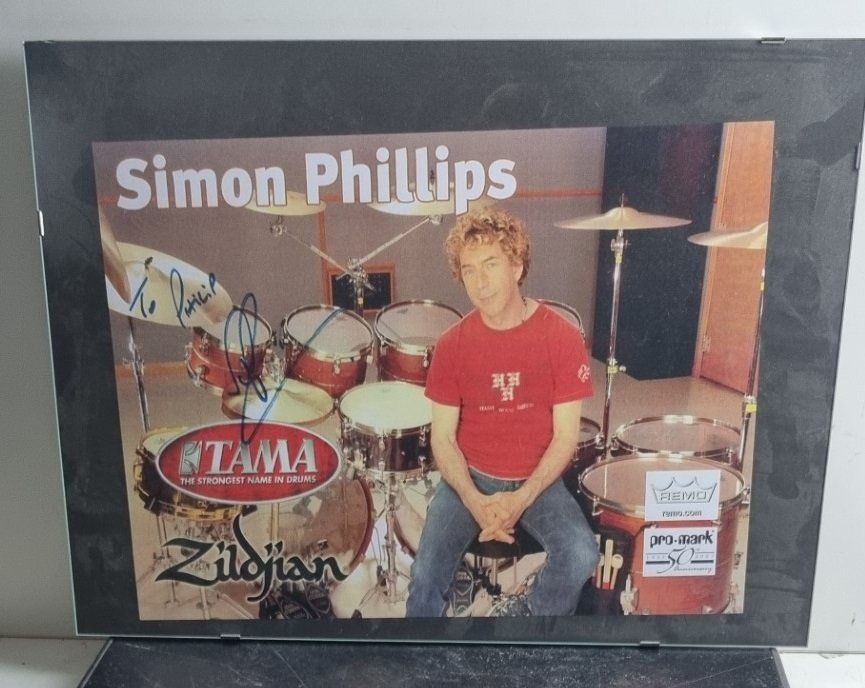 Autogramm Simon Philipps für Tama (Gebraucht) in Flums für CHF 49 – mit ...