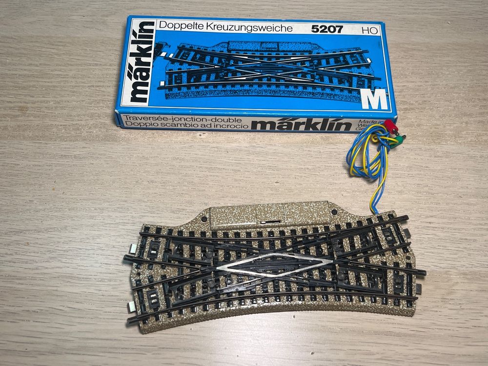 Märklin 5207 Kreuzungweiche H0 (1) | Kaufen auf Ricardo