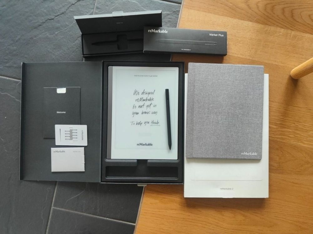 reMarkable 2, Free Lifetime Connect, Type Folio, Marker Plus (Gebraucht ...