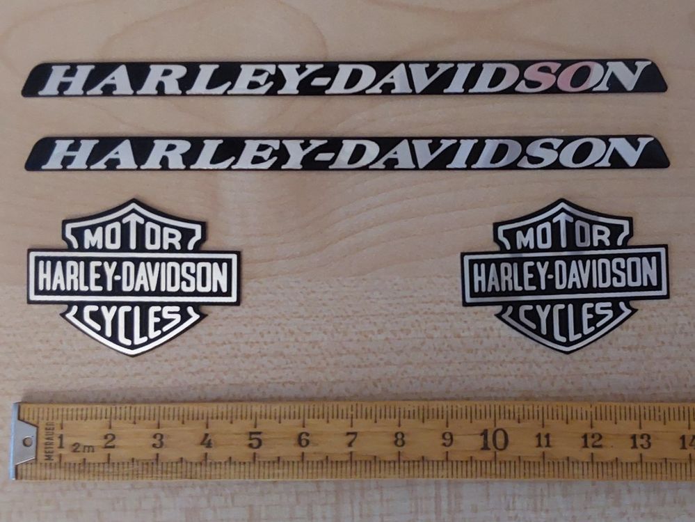 Harley Davidson Sticker Aufkleber Alu | Kaufen auf Ricardo