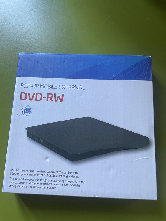 Pop-UB - Mobile External DVD-RW 3.0 USB | Kaufen auf Ricardo