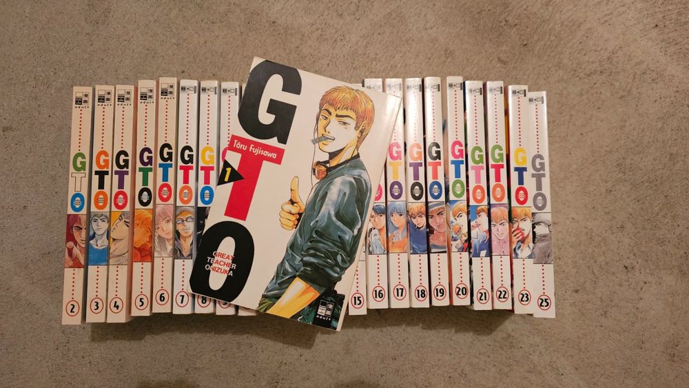 GTO Great Teacher Onizuka Manga 1-25 (Gebraucht) in für CHF 400 – mit Lieferung auf Ricardo kaufen