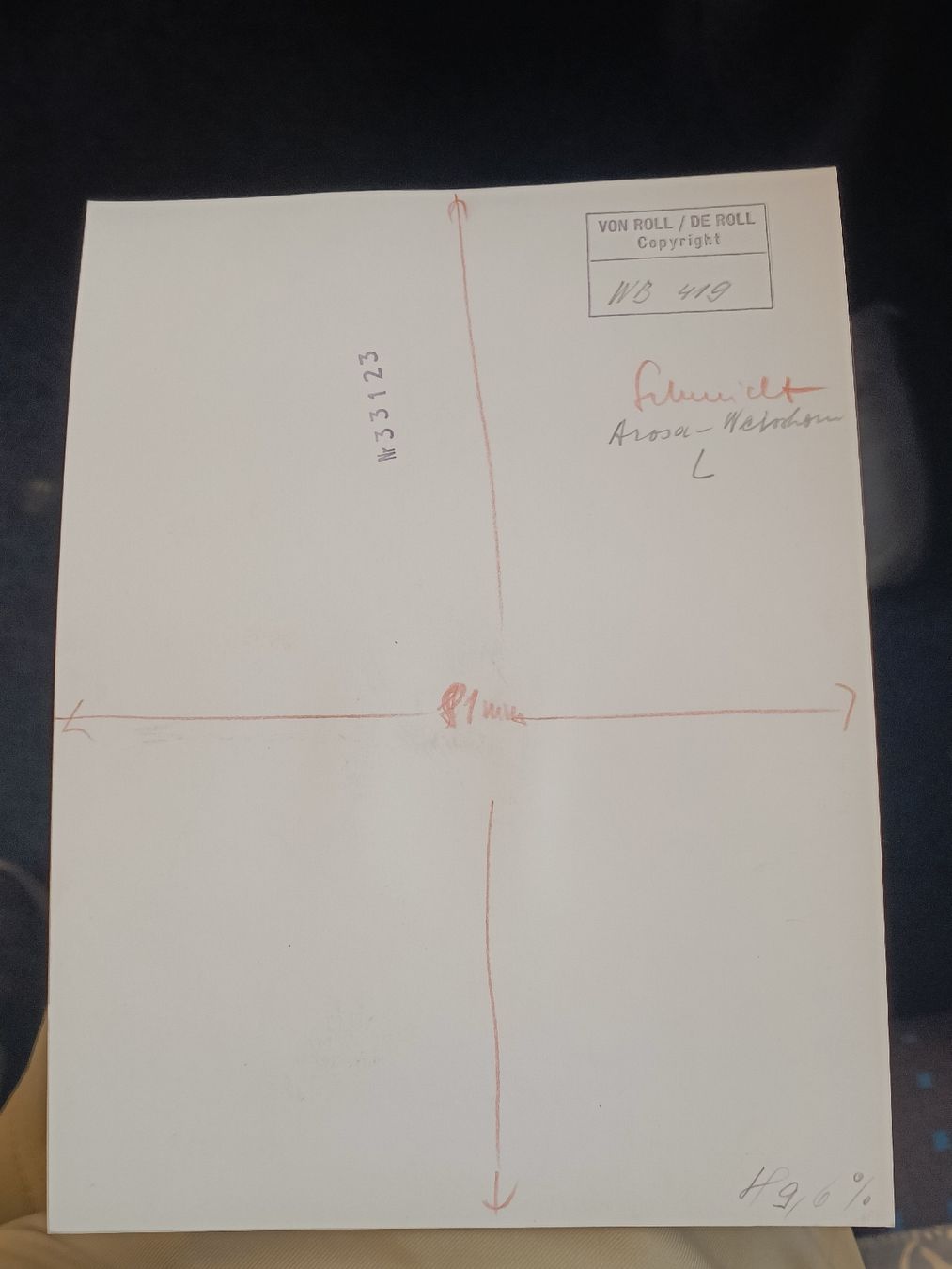 Altes Werk Photo / Von Roll - Arosa Weisshorn Seilbahn (Gebraucht) in ...