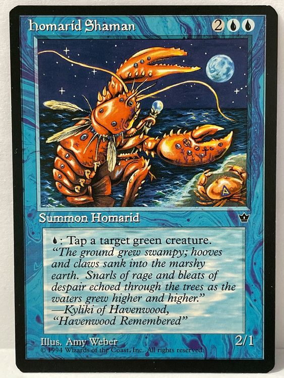 Magic The Gathering - homarid Shaman | Kaufen auf Ricardo