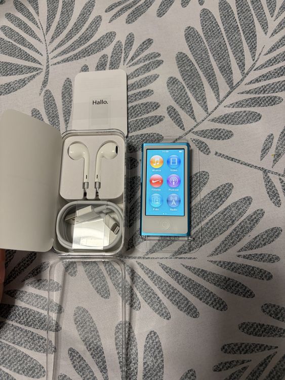 iPod Nano azzurro 16GB con accessori (Usato) a Breganzona per CHF 103 ...