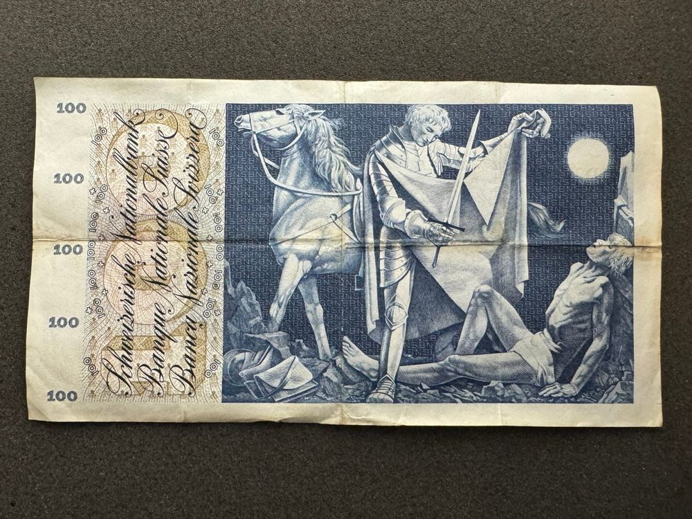 100 Franken Banknote St. Martin 1967 | Kaufen auf Ricardo