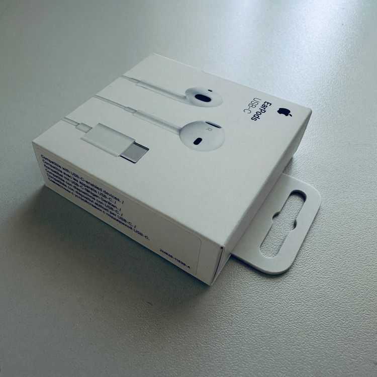 Original Apple AirPods EarPods Kopfhörer mit USB-C Connector (Neu und ...