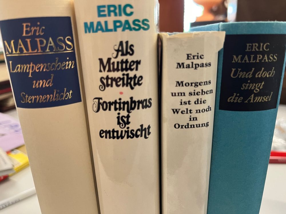 Eric Malpass - 4 Bücher (Gebraucht) in Stetten AG für CHF 10 – nur ...