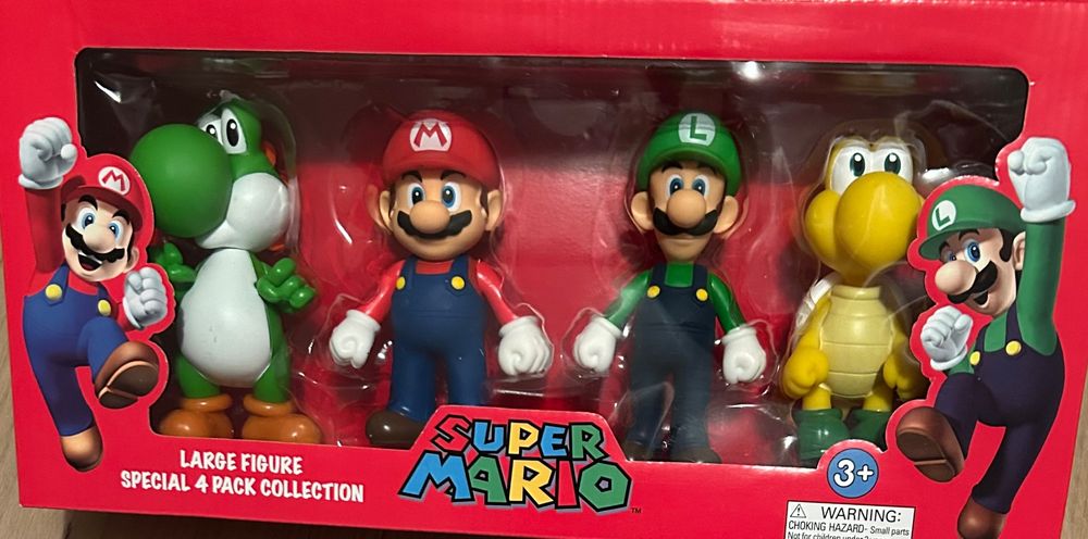 Super Mario Figuren Set, 4 Stück, Neu und Originalverpackt (Neu und ...