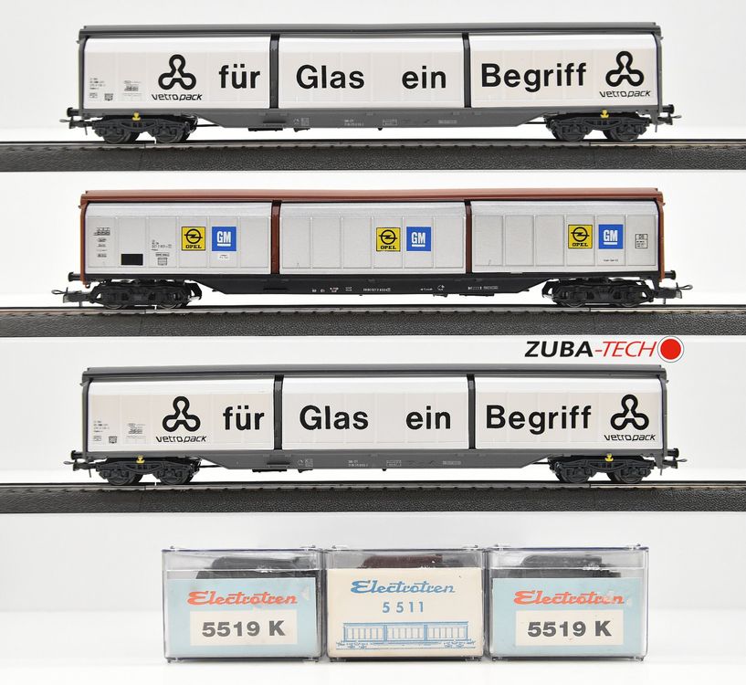Electrotren 3x Schiebewandwagen der DB H0 GS mit OVP (Gebraucht) in St. Gallen für CHF 43 – mit ...