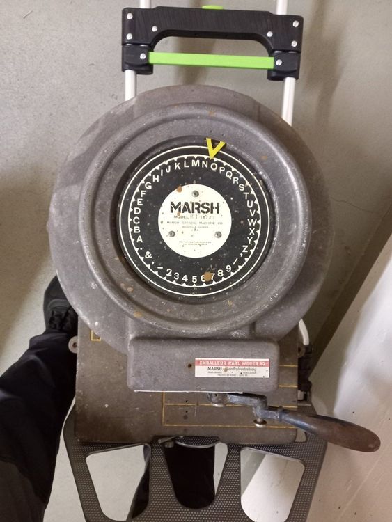 Stencil Machine Mars | Kaufen auf Ricardo