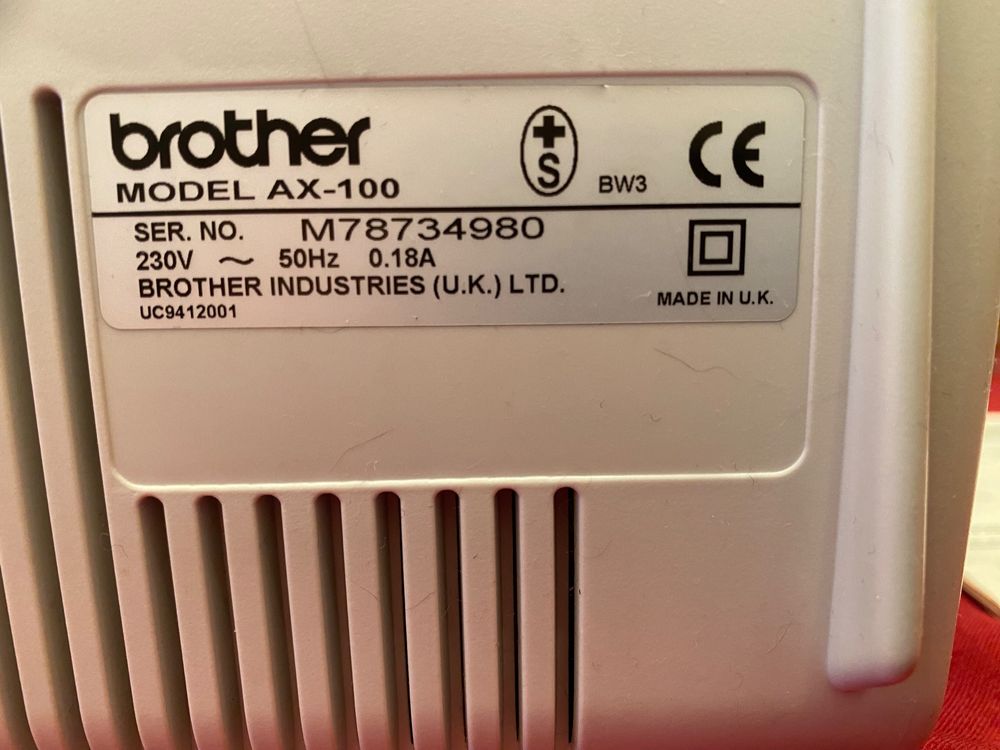 Elektrische Schreibmaschine Brother AX-10 | Kaufen auf Ricardo