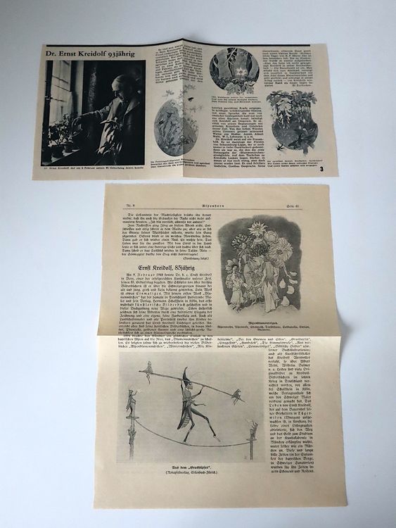 Kinderbücher alt Ernst Kreidolf 20er 30er Vintage Kunst | Kaufen auf ...