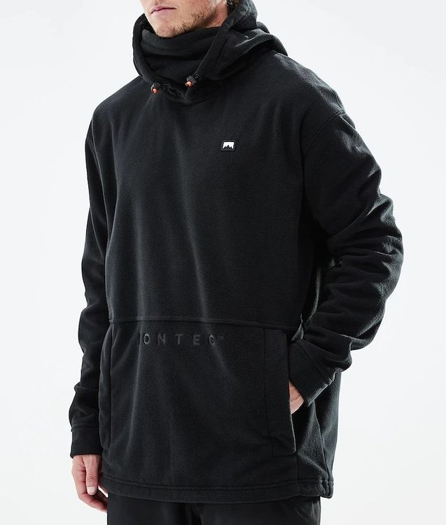Montec Delta 2021 Fleece Hoodie Herren / Schwarz / Gr. XL (Neu (gemäss ...