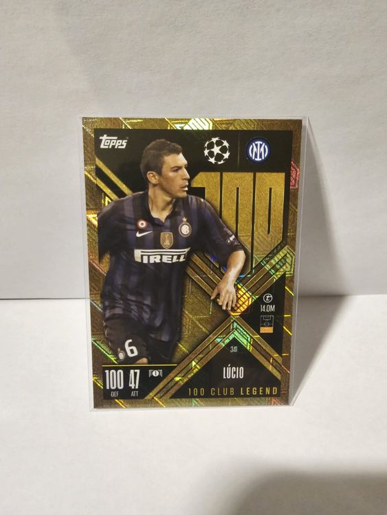 Match Attax Extra Lucio Club 100 | Kaufen auf Ricardo