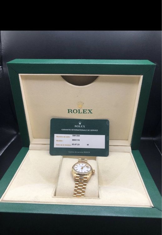 Rolex Oyster Lady-Datejust 18K | Kaufen auf Ricardo