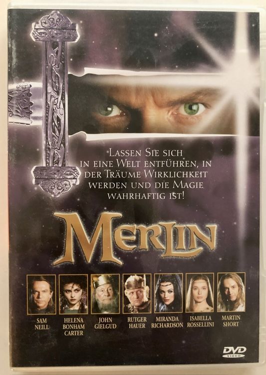 DVD selten! Merlin - Martin Short, Sam Neil, Rutger Hauer (Gebraucht ...