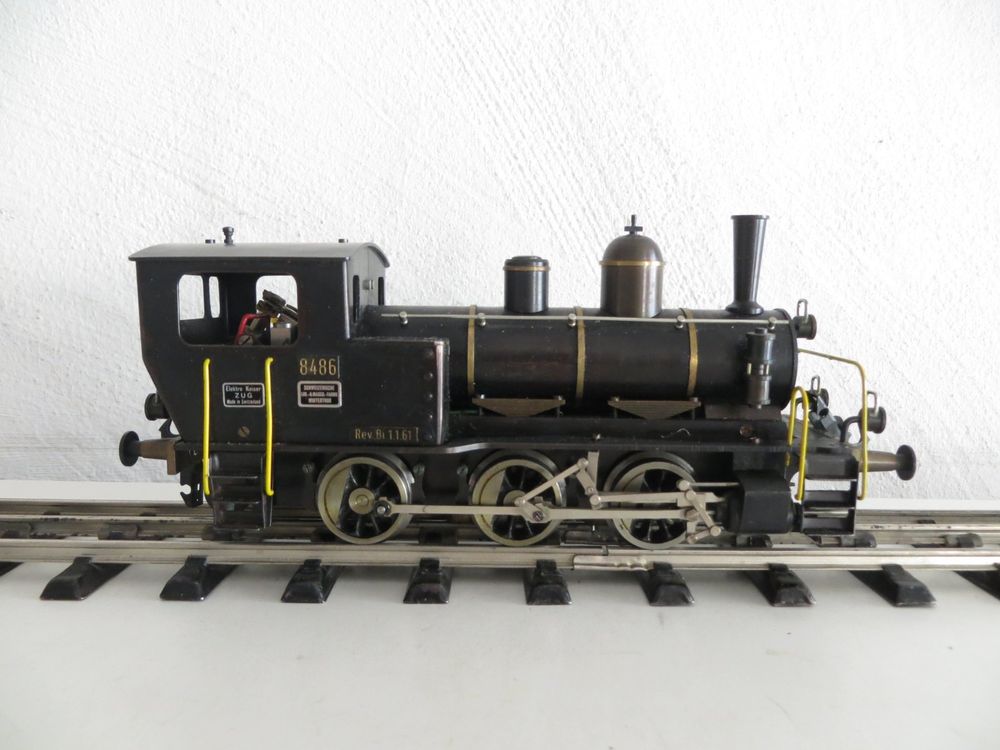 Keiser Spur 0: Dampflok E 3/3 SBB "Tigerli" 8496, WS, o. OVP (Gebraucht) in St.Gallen für CHF ...