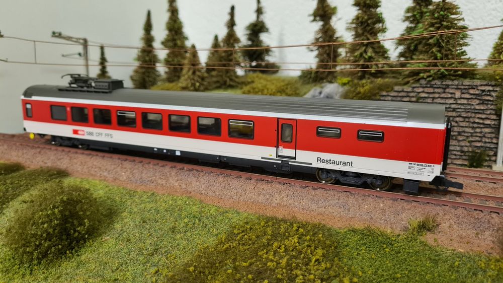 Roco SBB WR Speisewagen Typ EW IV, Art. 44885.1, neuwertig! (Neu (gemäss Beschreibung)) in ...