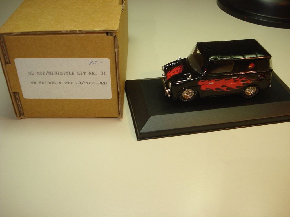 VW Fridolin Typ 147 Custom 1975 1/43 gebauter Kit Ministyle (Gebraucht ...