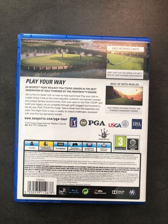 EA SPORTS Rory McIlroy PGA TOUR - PlayStation 4 (Gebraucht) in ...
