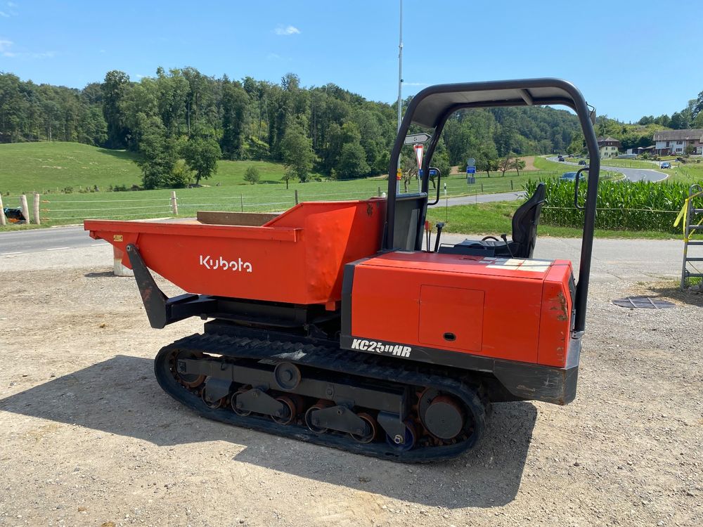 Kubota HC250HR Raupen Dumper / Kipper / Transporter ab 1.- (Defekt) in Courgevaux für CHF 7000 ...