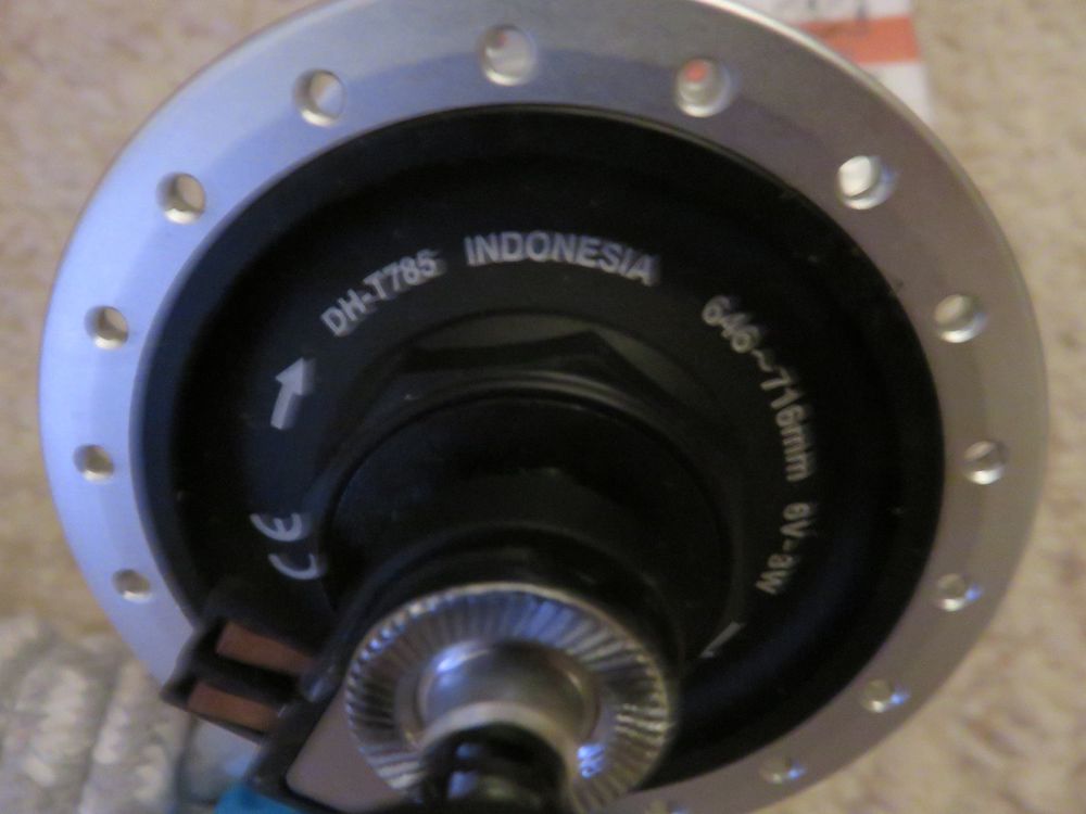 NEU Shimano Nabendynamo Deore XT DH-T785 3 W 6 Volt 36 Loch (Gebraucht) in Ammerswil AG für CHF ...