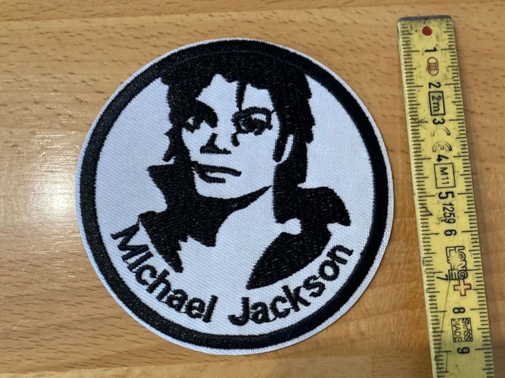 Michael Jackson Patch Sticker Aufnäher Pop (Neu (gemäss Beschreibung ...