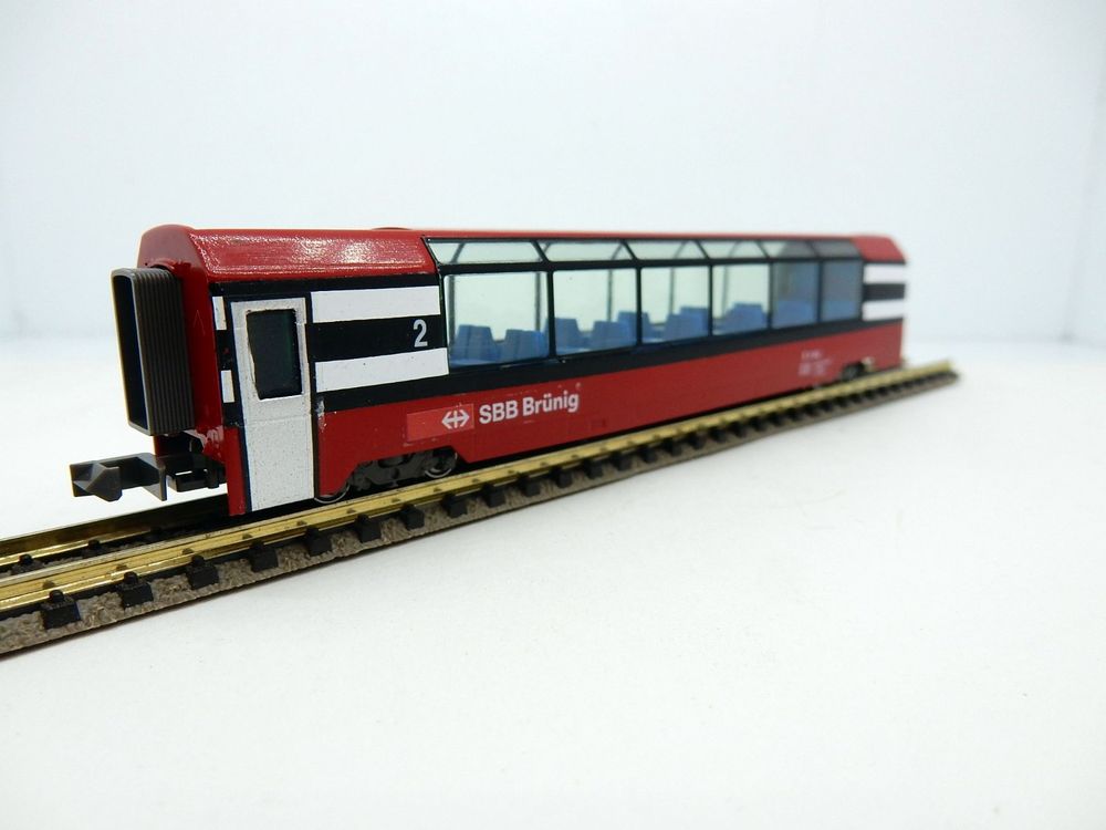 N -"SBB-Brünig" "Zebra" - Voiture Panoramique 2Cl - BS 1032- (D ...