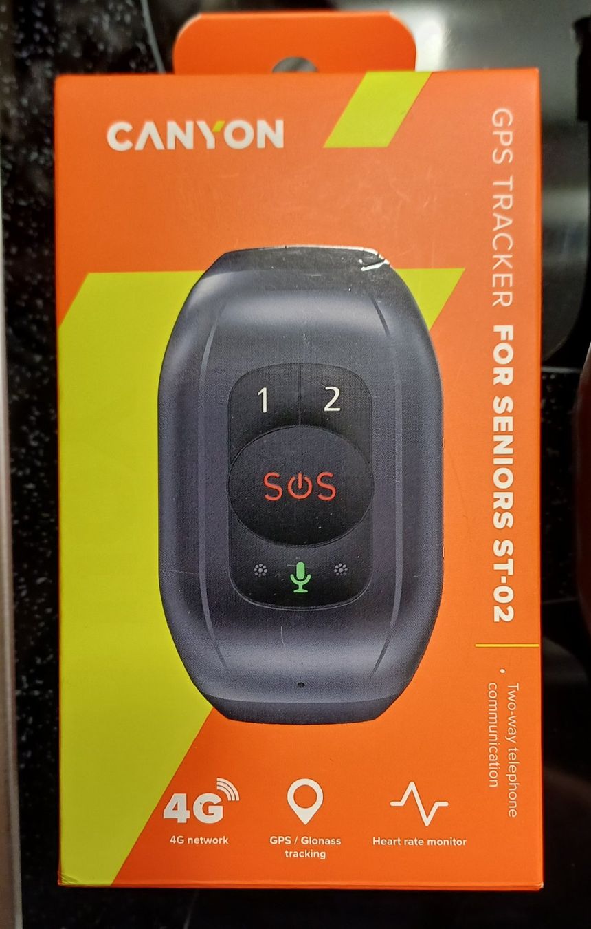 CANYON ST-02 GPS TRACKER / SOS Gesundheitsuhr für Senioren (Gebraucht ...