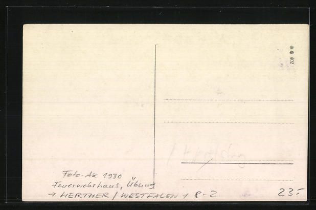 Foto-AK Werther /Westfalen, Übung am Fe (Gebraucht) in Berlin für CHF ...