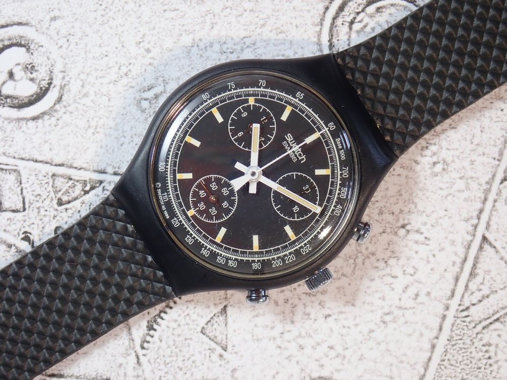Swatch Chrono * SCB100 * Black Friday (Gebraucht) in Urnäsch für CHF 64 ...