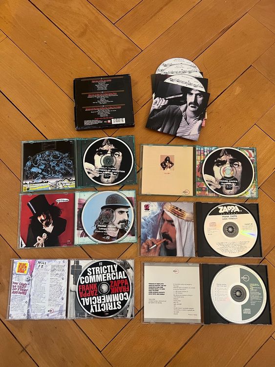 Frank Zappa CD Seltene Sammlung 9 CD‘s (& Limited Editions) (Gebraucht) in Winterthur für CHF 38 ...