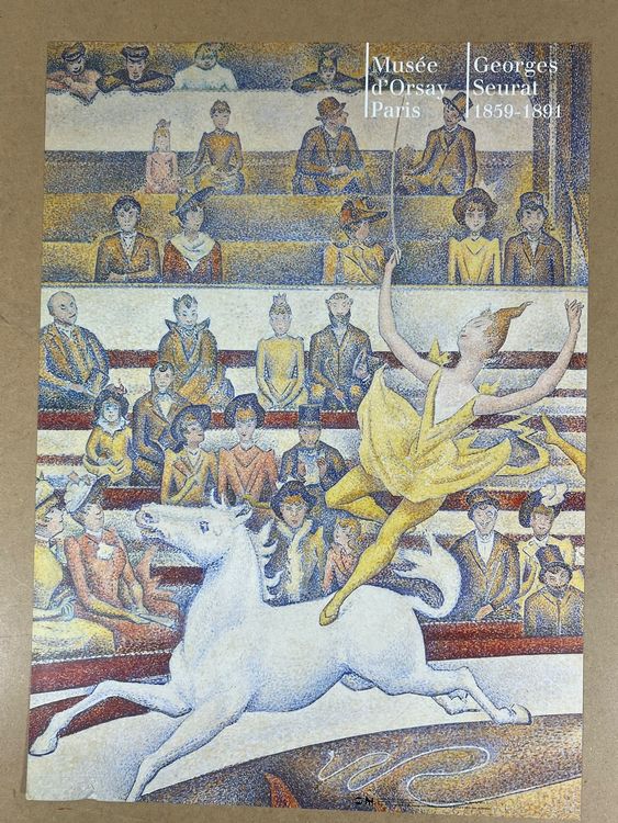 Plakat Musée d'Orsay Paris Georges Seurat (Neu (gemäss Beschreibung)) in Vaduz für CHF 50 – mit ...