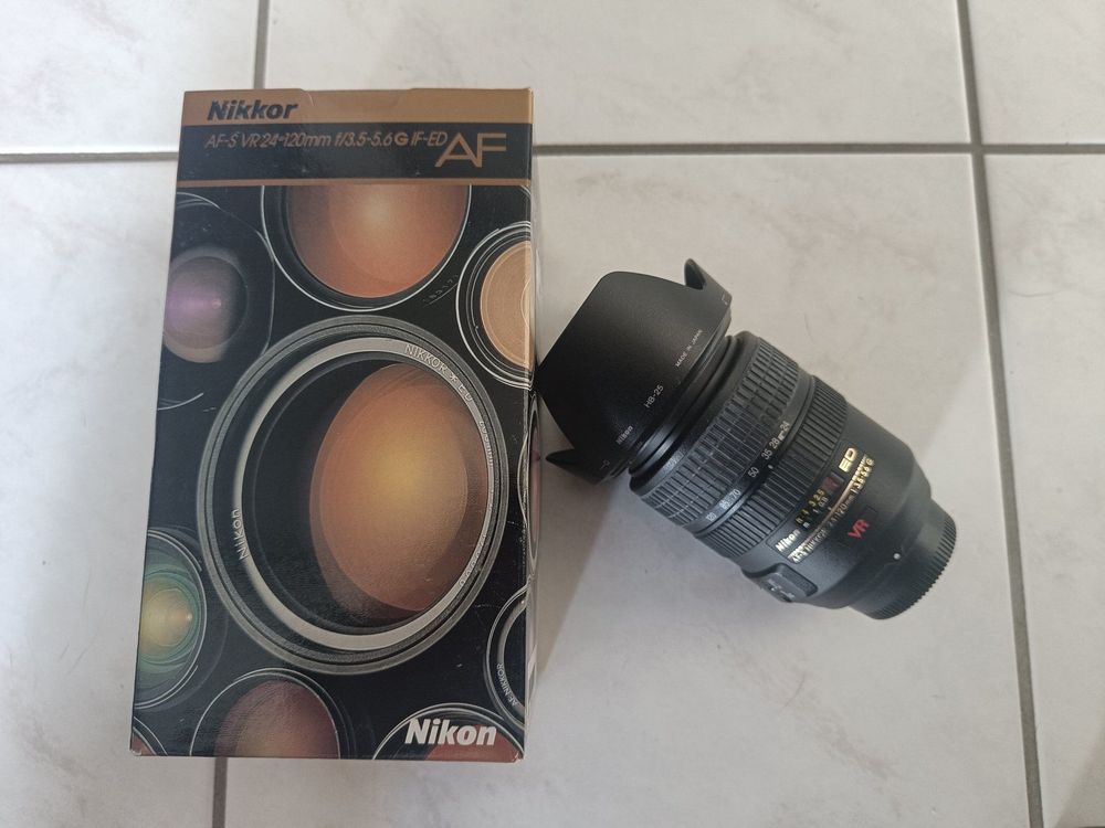 AF-S VR Zoom-Nikkor ED 24-120mm f/3.5-5.6G IF (Gebraucht) in Hettiswil ...