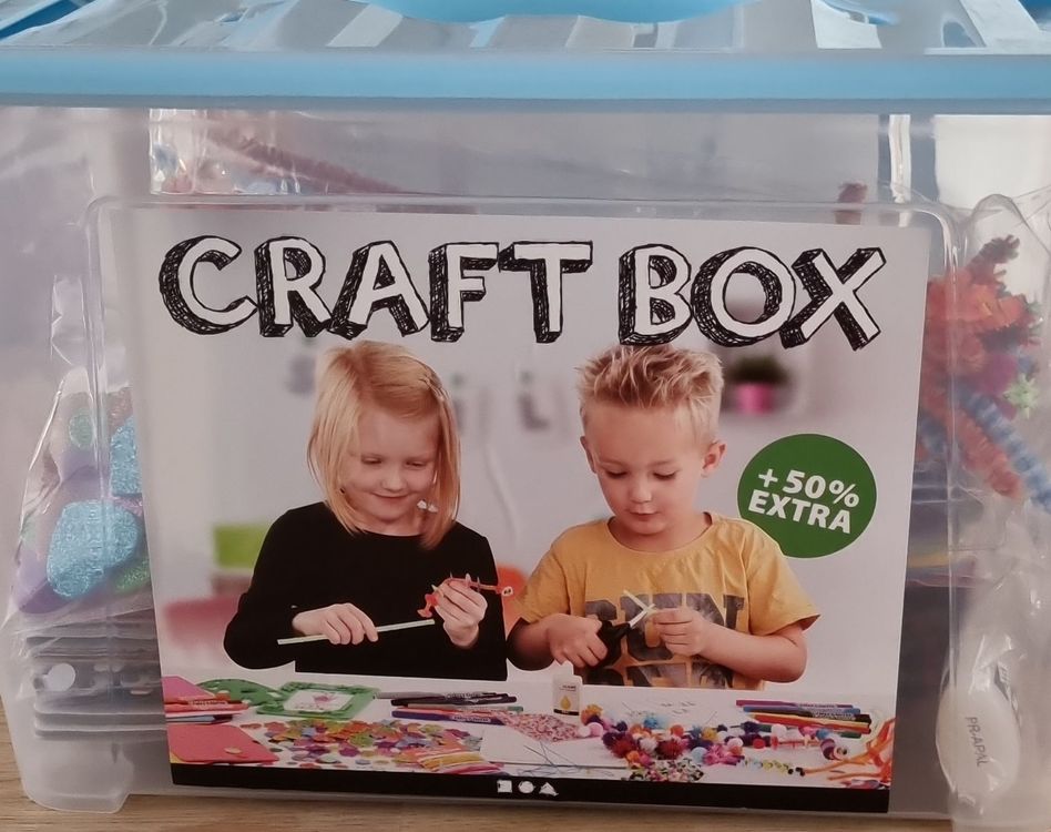 Grosse Bastelbox - Viel Spass für kreative Kinder! (Neu und ...
