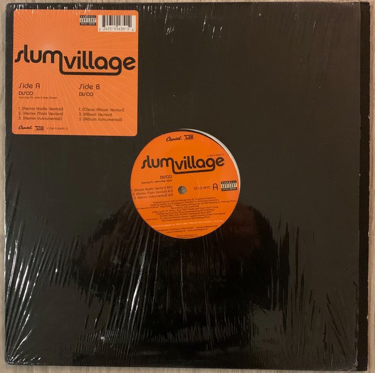 SLUM VILLAGE - Disco Maxi Lp 2002 (Gebraucht) in Mühlethal für CHF 2 ...