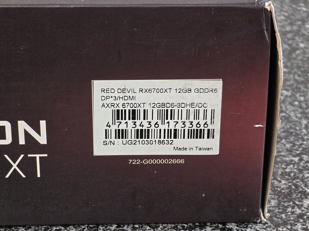 Power Color Red Devil AMD Radeon RX 6700 XT (Gebraucht) in Pregassona ...