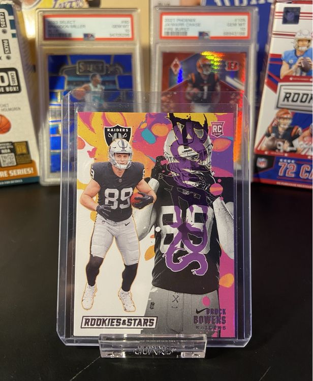 NFL BROCK BOWERS RC CARD FROM 2024 ROOKIES AND STARS🔥 (Gebraucht) in ...
