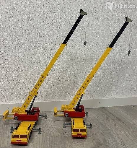 2x Siku Kran Baukran Mobilkran Kranwagen Teleskop (Gebraucht) in Baar ...