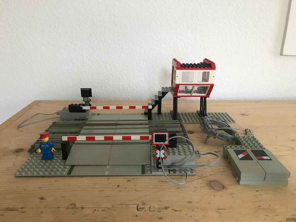 Lego 7866 Remote Controlled Road Crossing 12 V, Bahnübergang (Gebraucht ...