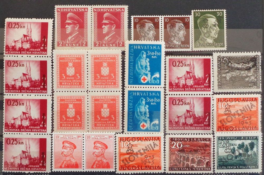 SRBIJA, HRVATSKA, SLOVENIJA: Postfrische** bis 1947, 2 Fotos | Kaufen auf Ricardo