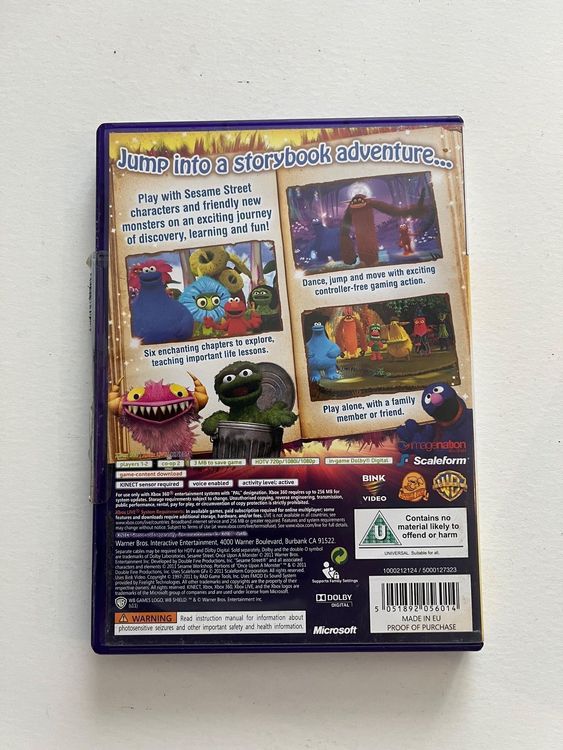 Kinect Once Upon A Monster Sesame Street Xbox360 (Gebraucht) in Meyrin ...
