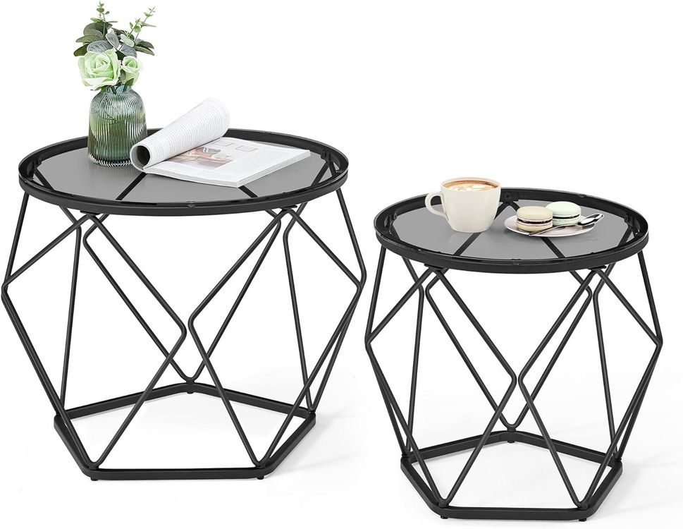 2er Set Couchtisch Rund Wohnzimmertisch ANUBIS (Neu und originalverpackt) in Lachen SZ für CHF ...