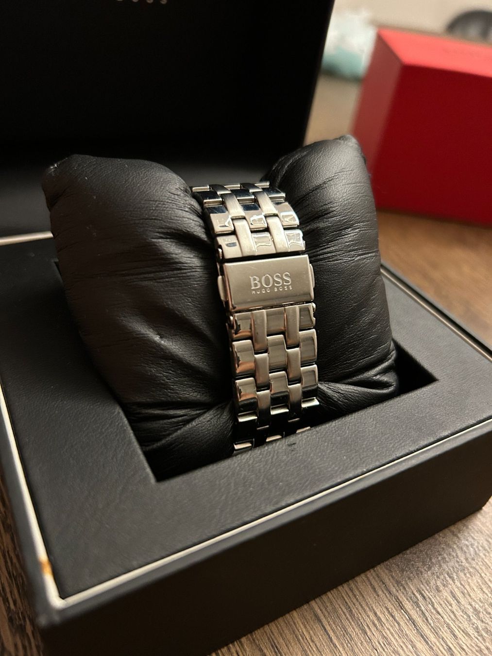 Hugo Boss Herren Armbanduhr Silber 41mm Edelstahl Datum (Gebraucht) in ...